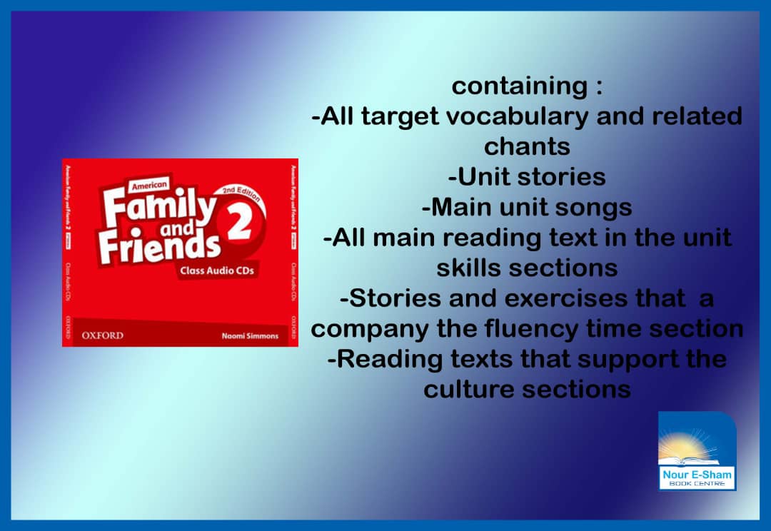Family and Friends 2nd Edition – Nour E Sham Book Centre
